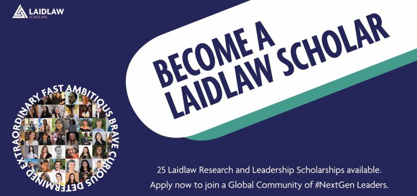 Laidlaw Scholars Program - Office of the Provost and Senior Vice President